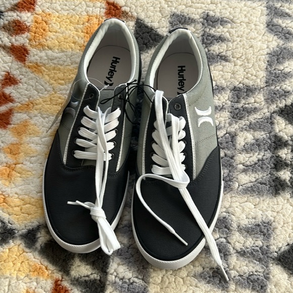 Hurley | Shoes | Hurley Mens Size 1 Kayo Grey Lace Up Sneakers | Poshmark